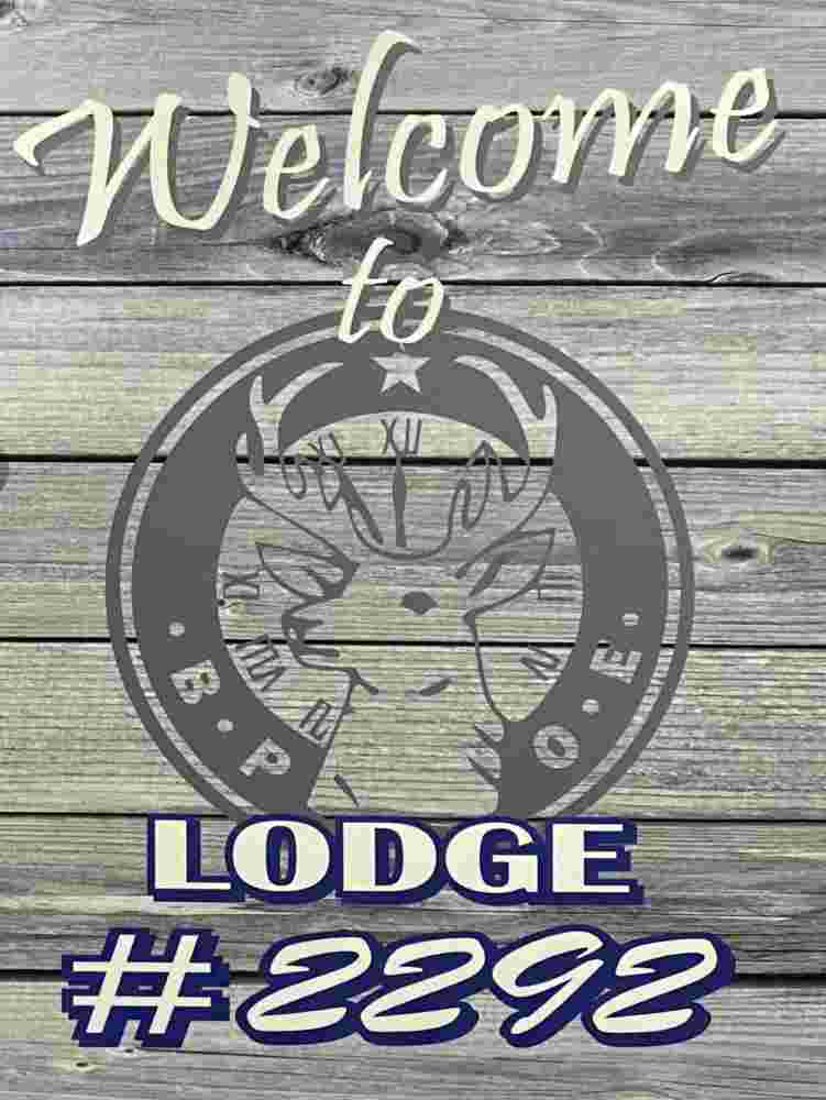 Lodge #2292 Welcome